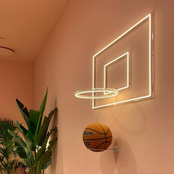 Neon Basketball Hoop for any interior | High-Quality LED Basketball Hoop