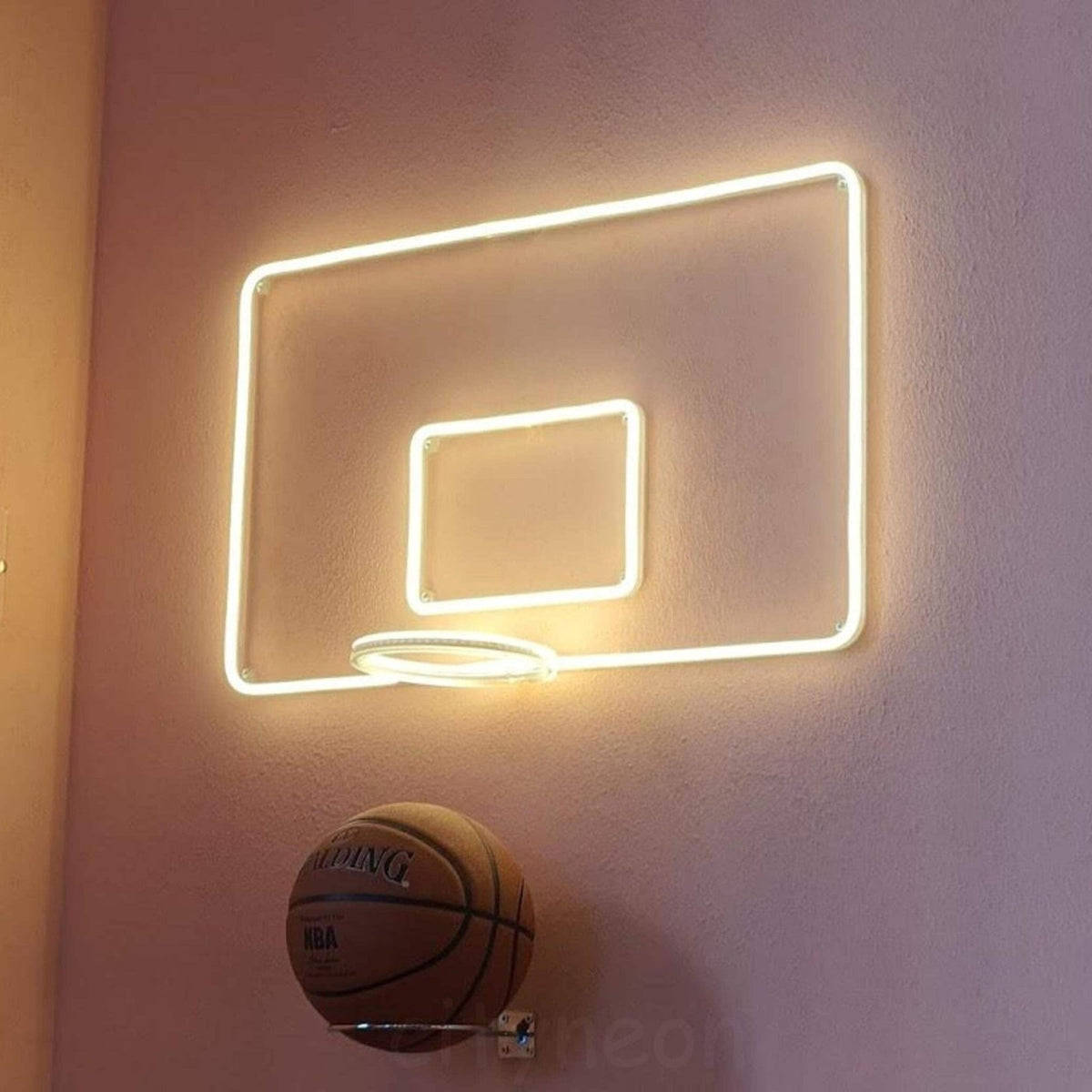 Neon Basketball Hoop for any interior | High-Quality LED Basketball Hoop