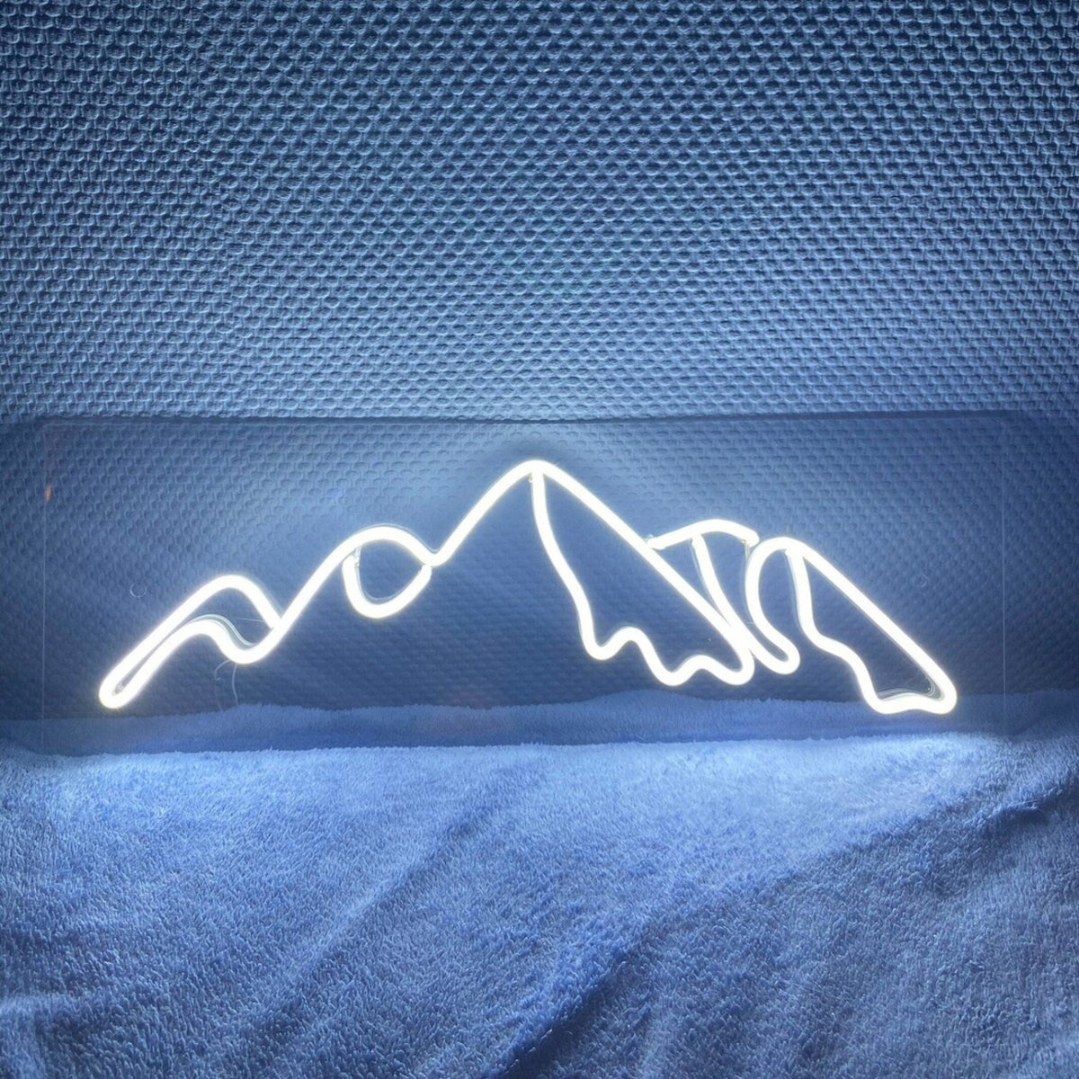 Mountain Neon Sign for Bedroom | Unique Custom Neon Mountain Led Light