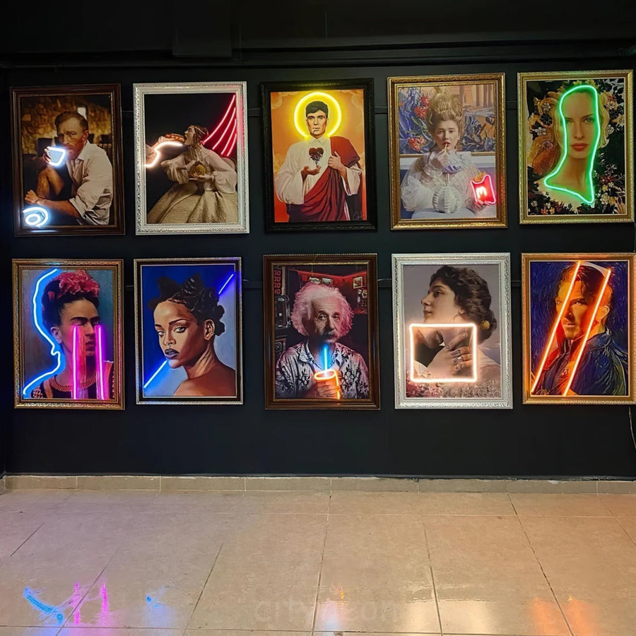 Neon art at cityneon.us | Vibrant neon paintings & Unique neon wall art
