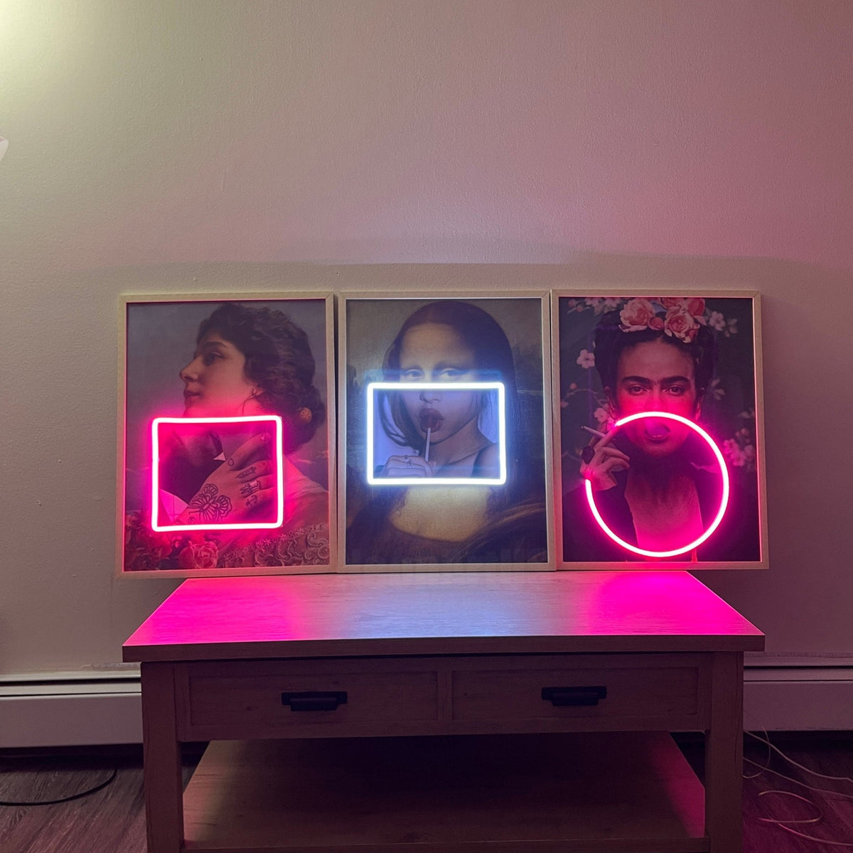 Vibrant Neon Pop Art | Pop Art Neon Signs for Bold Interiors