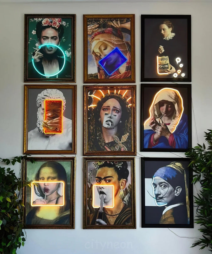 Neon art at cityneon.us | Vibrant neon paintings & Unique neon wall art